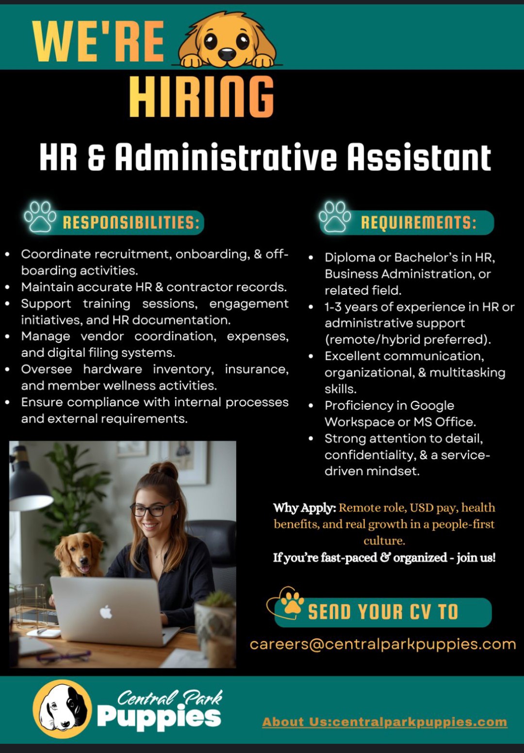 HR & Administrative Assistant - Jobseeker.lk