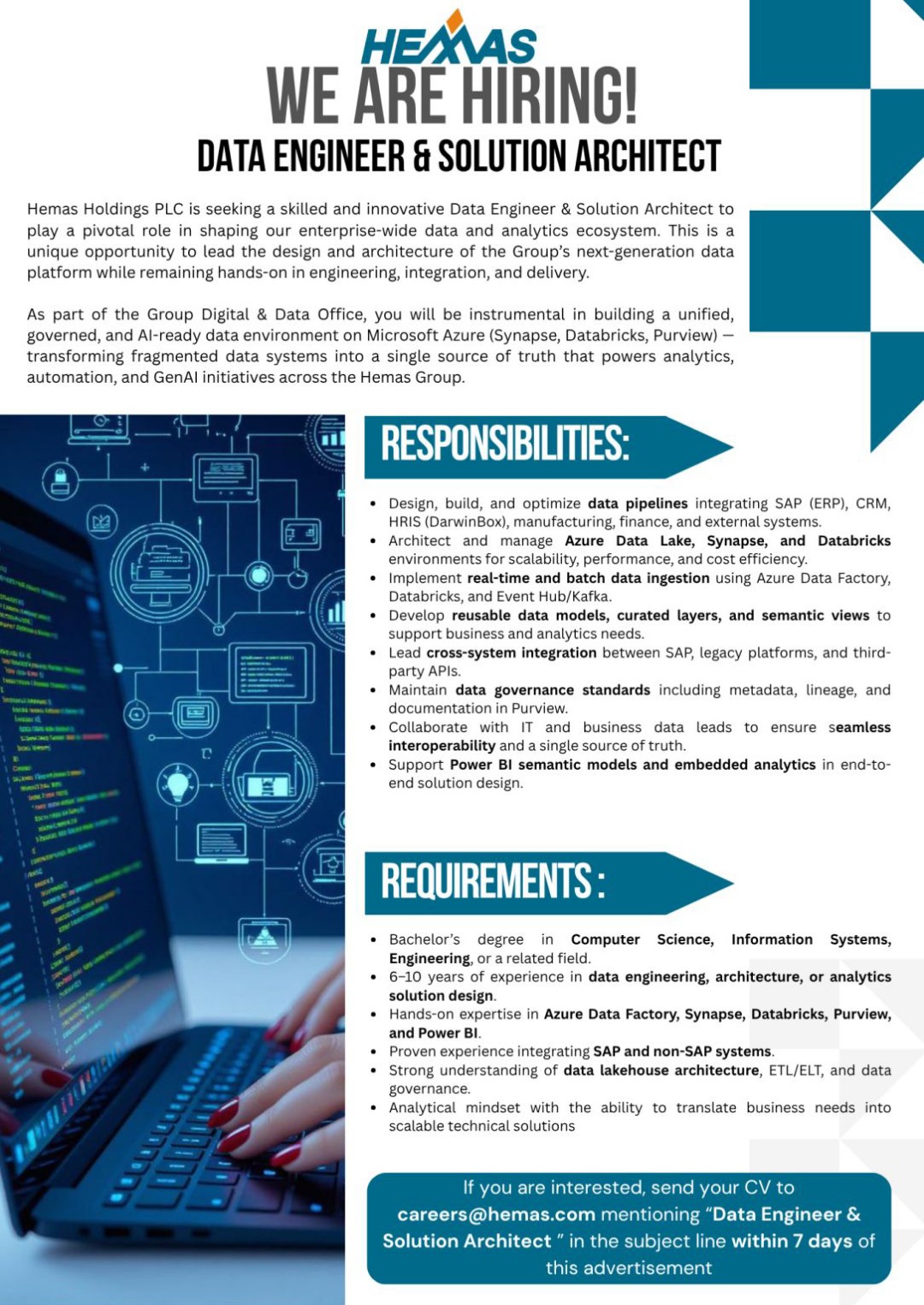 Data Engineer & Solution Architect - Jobseeker.lk