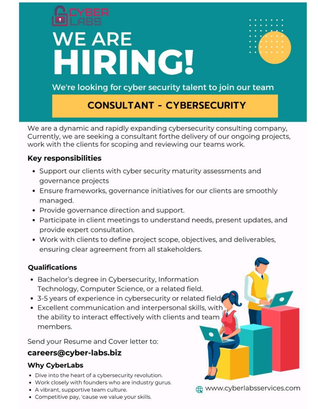 Consultant - Cyber security - Jobseeker.lk