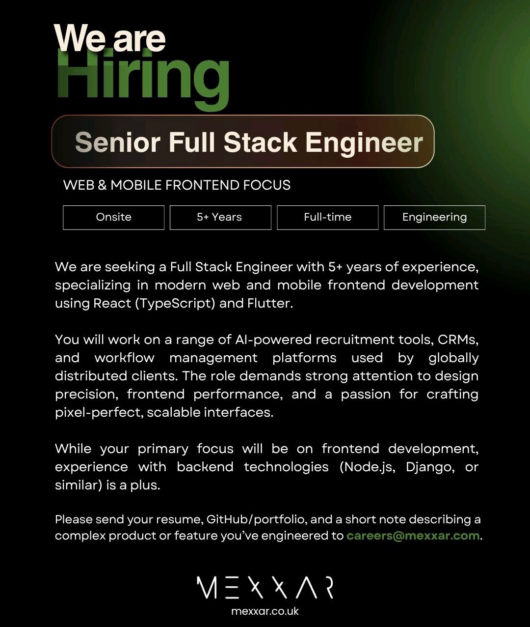 Senior Full Stack Engineer - Jobseeker.lk