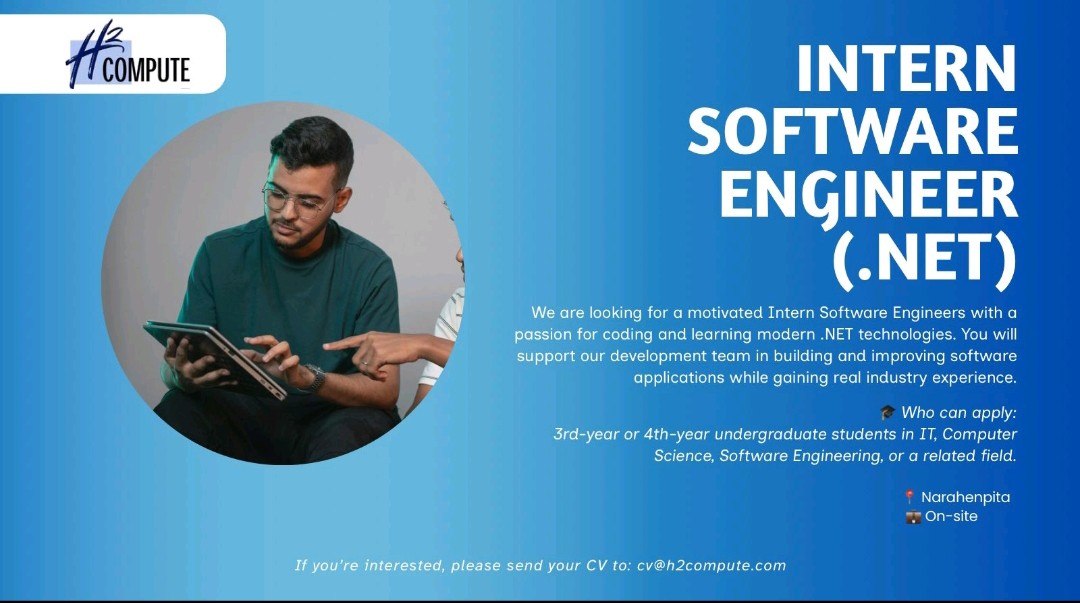 Intern Software Engineer ( .NET) - Jobseeker.lk