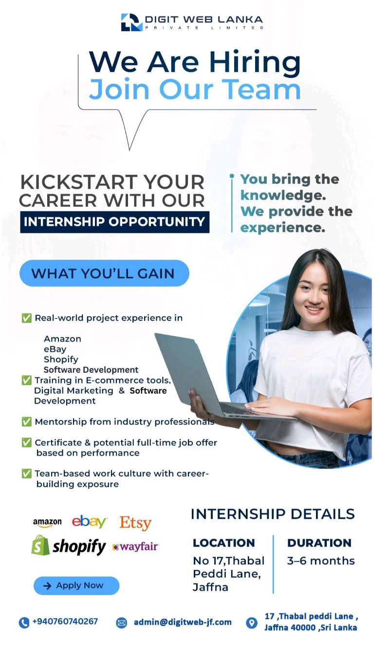 Internship - IT - Jobseeker.lk