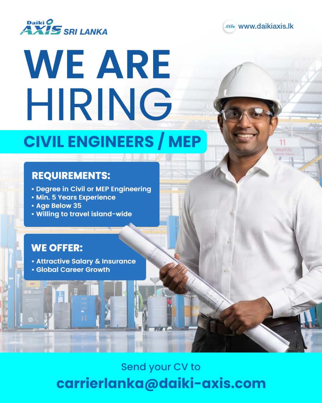 Civil / MEP Engineers - Jobseeker.lk