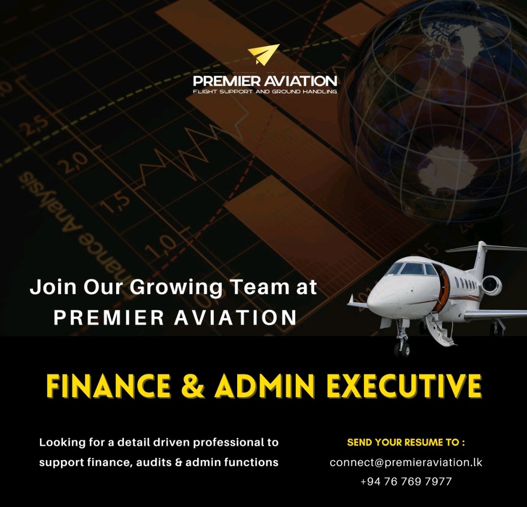 Finance & Admin Executive - Jobseeker.lk