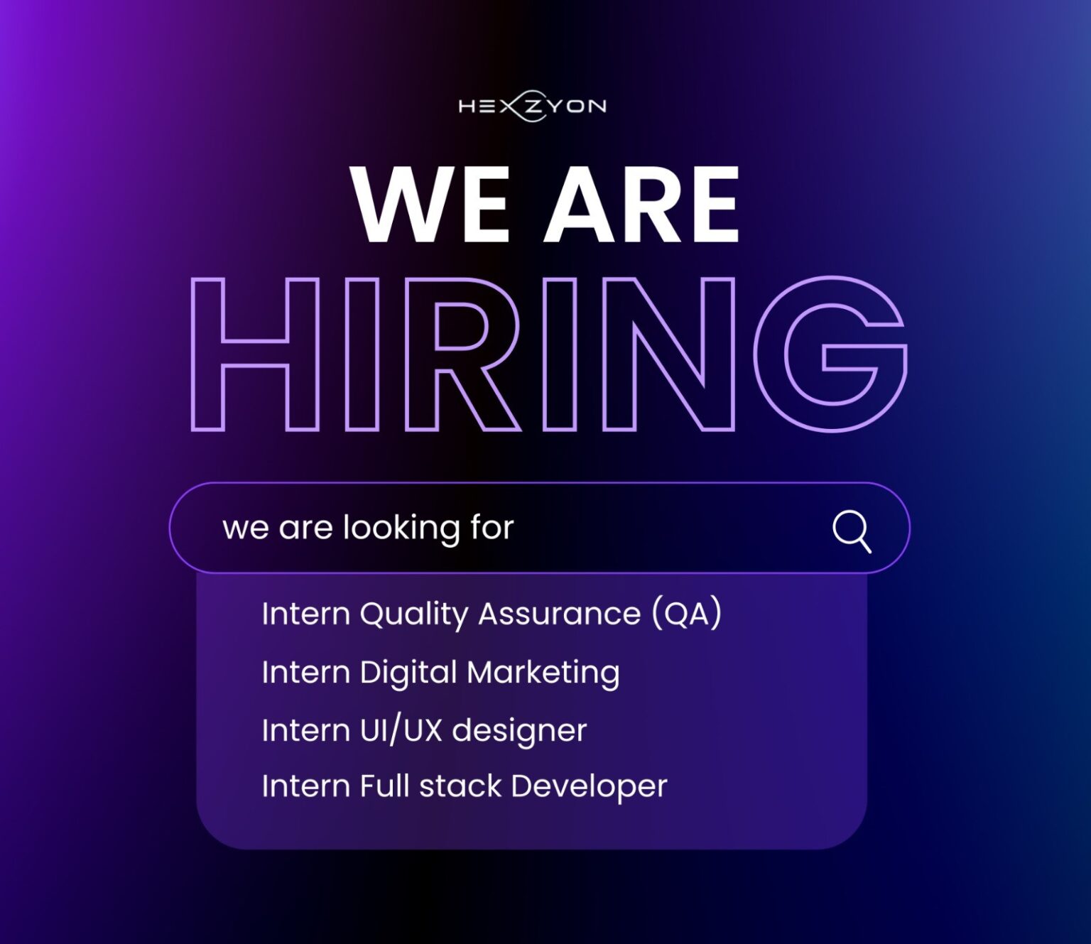 Internship - QA/UI/UX/ Full Stack Developer /Digital Marketing - Jobseeker.lk