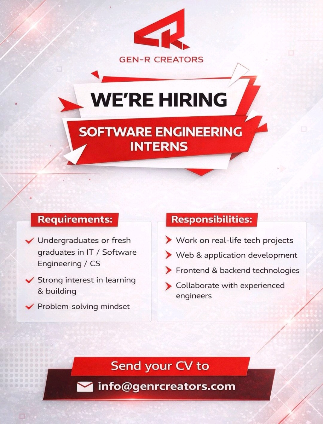 Software Engineer Internship - Jobseeker.lk