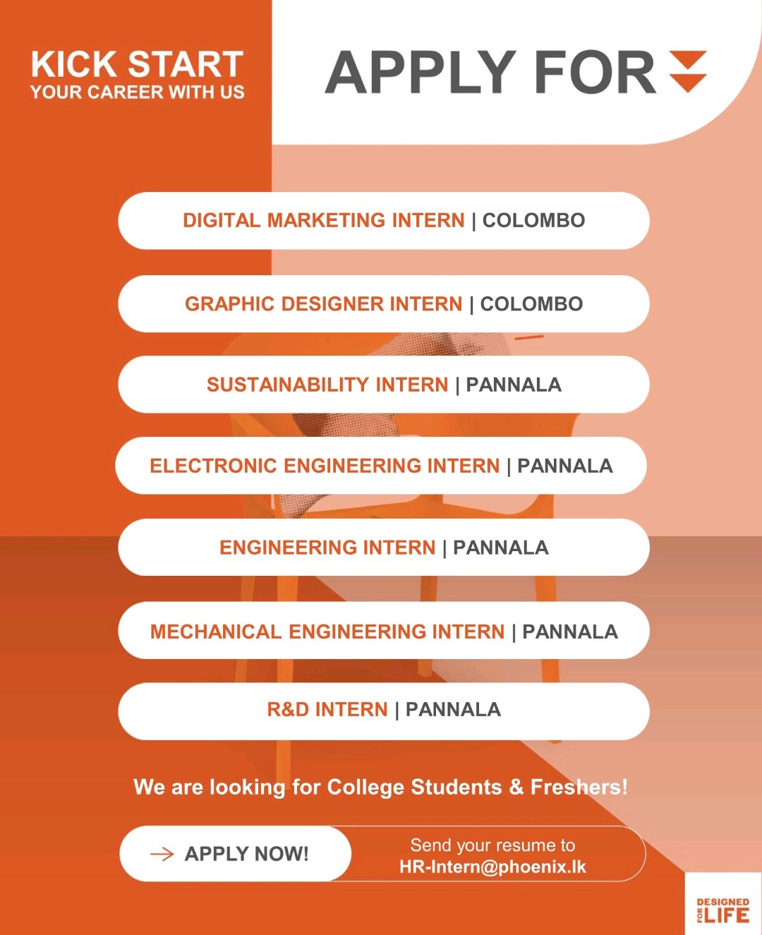 Internship - Engineering/ Graphic Designer / Digital Marketing ...