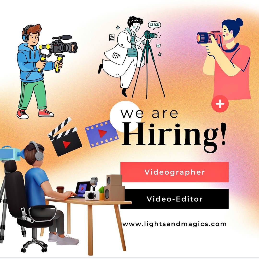 Videographer/ Video Editor - Jobseeker.lk