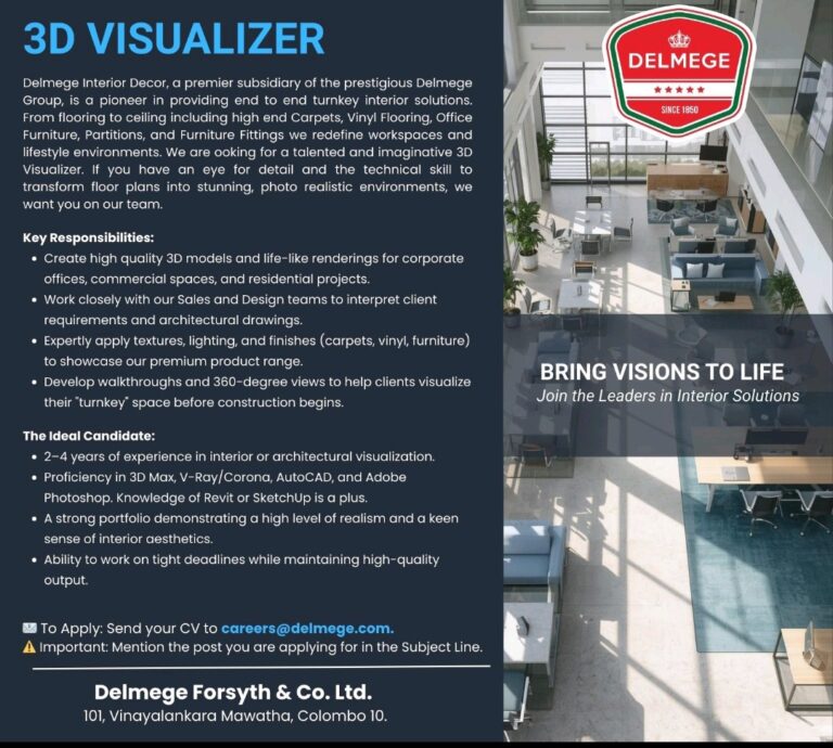3D Visualizer - Jobseeker.lk
