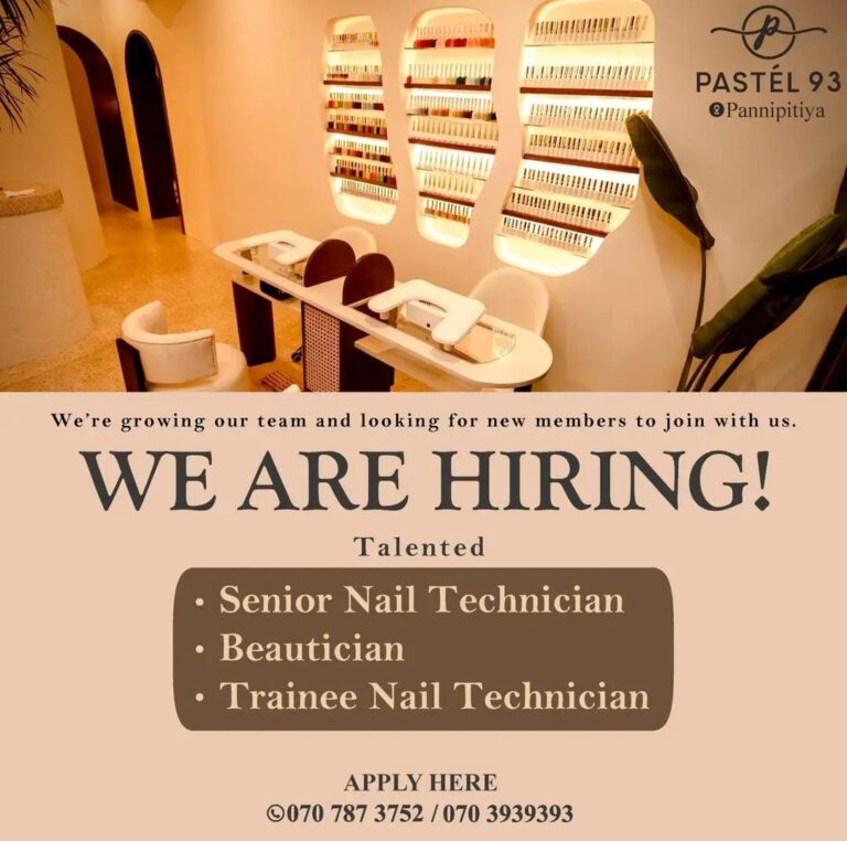 Beautician Archives - Jobseeker.lk