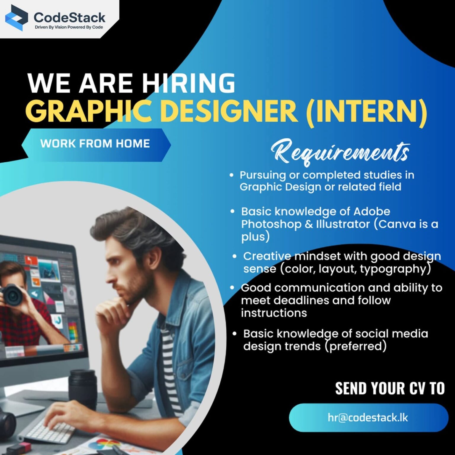 Graphic Designer - Intern - Jobseeker.lk
