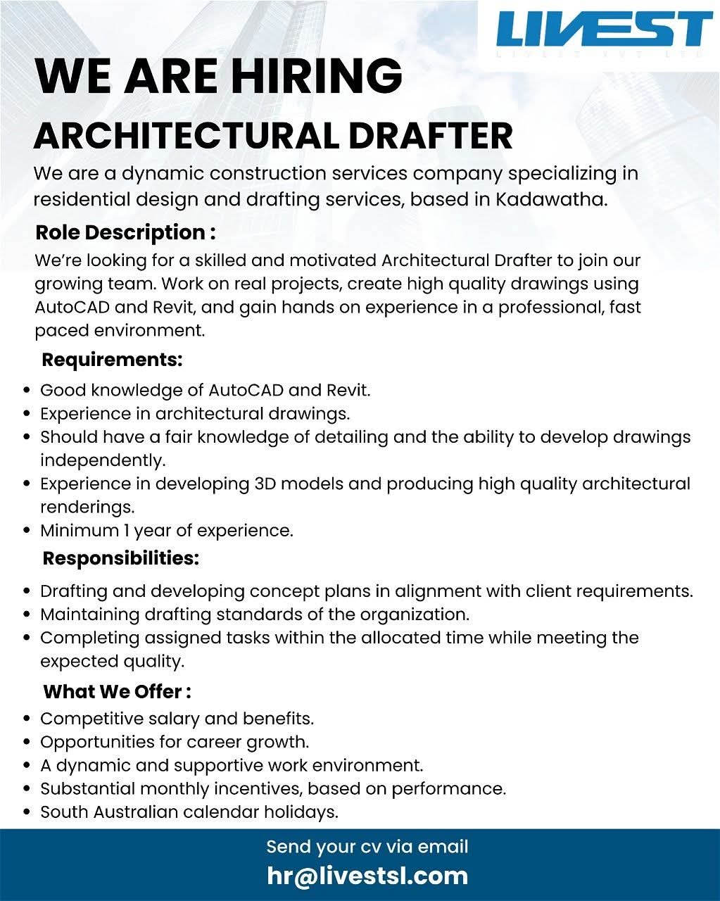 Draughtsman Archives - Jobseeker.lk