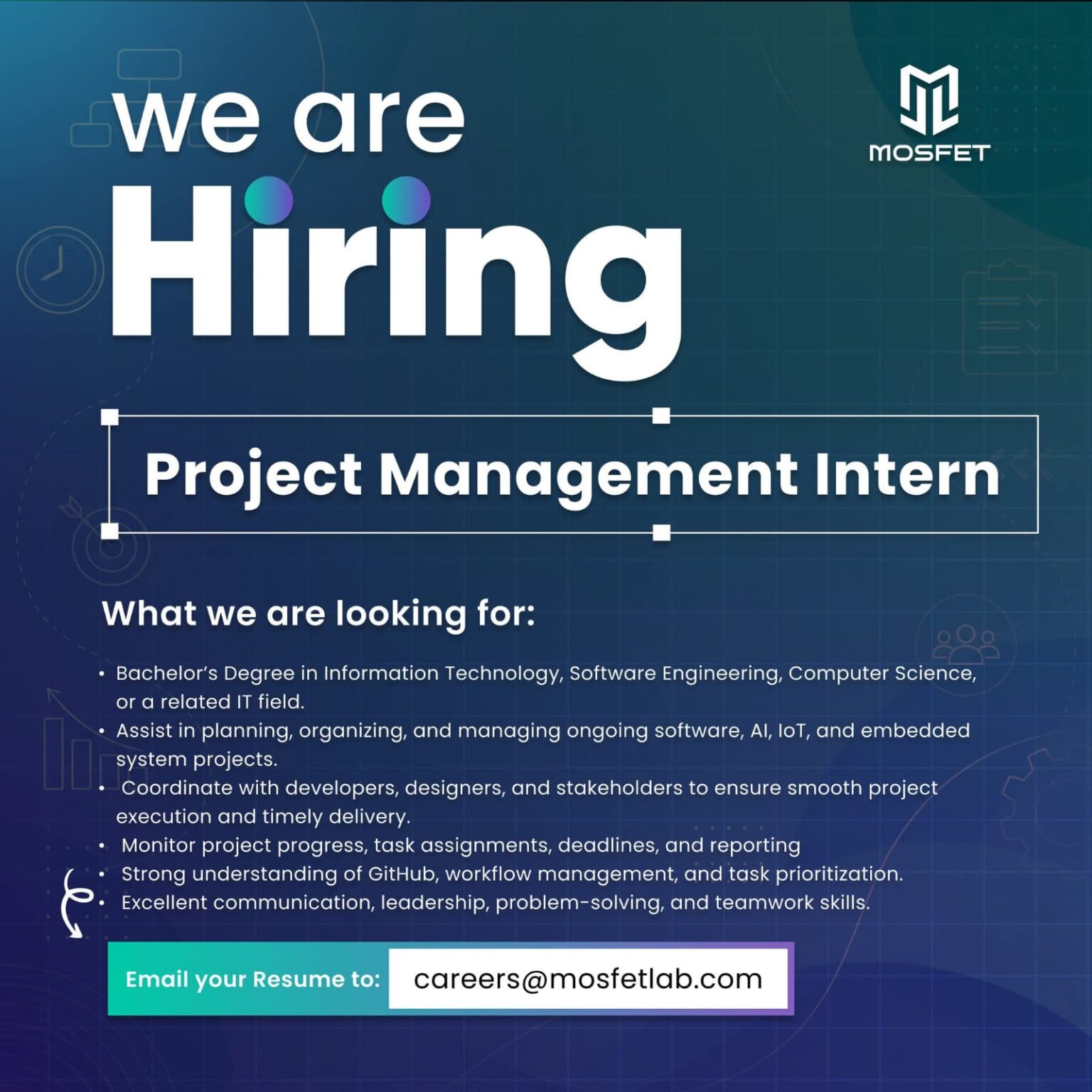 Project Management Intern - Jobseeker.lk